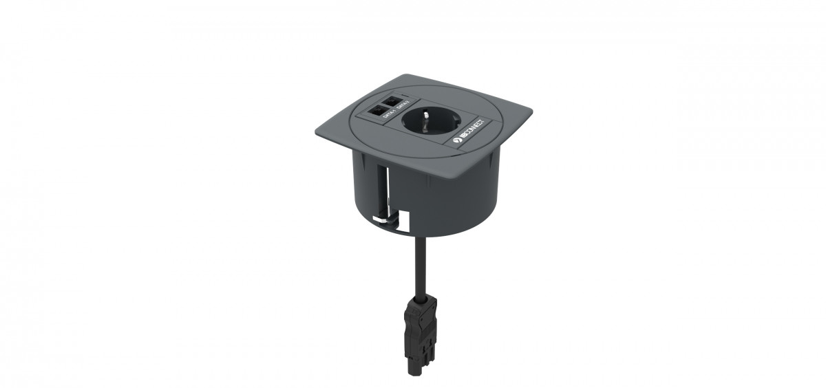 UNIT con 2 RJ45 cat.6 | IBConnect